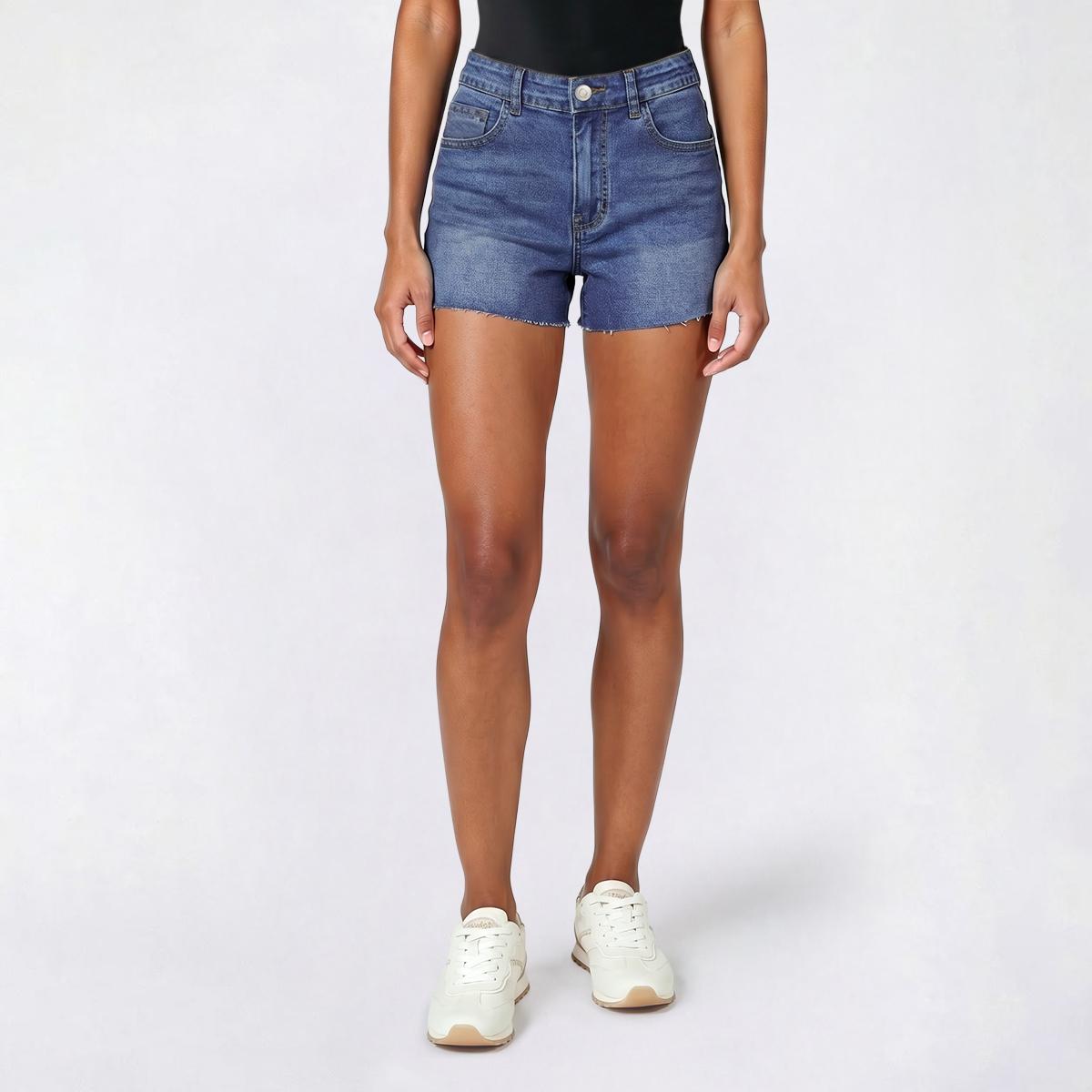 Click here for Juniors No Comment Mid Rise Shorts w/ Back Pocket... prices